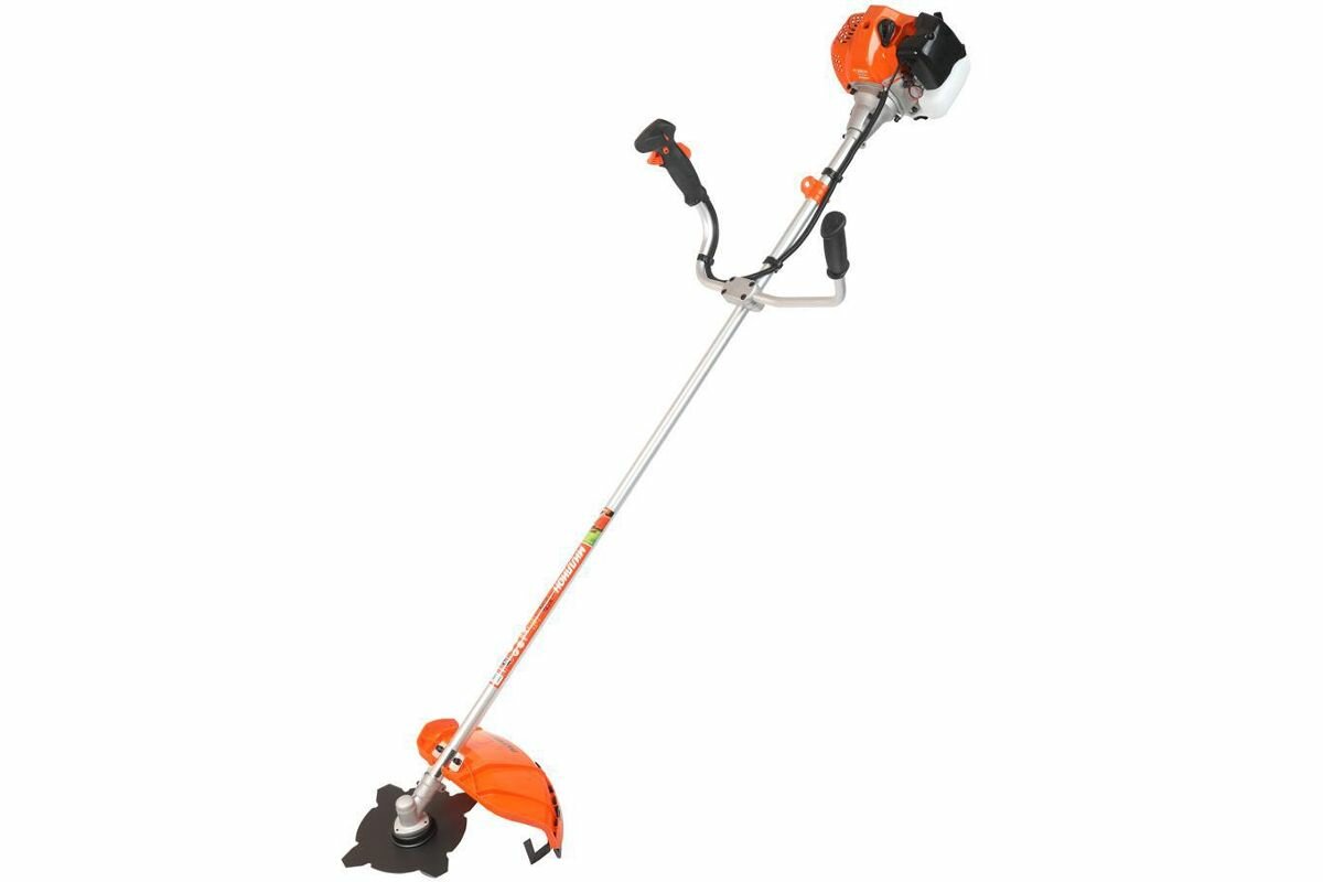 Триммер бензиновый для травы садовый PATRIOT PT 3555ES Country неразборная штанга, 1.8лс, ширина скашивания 46см