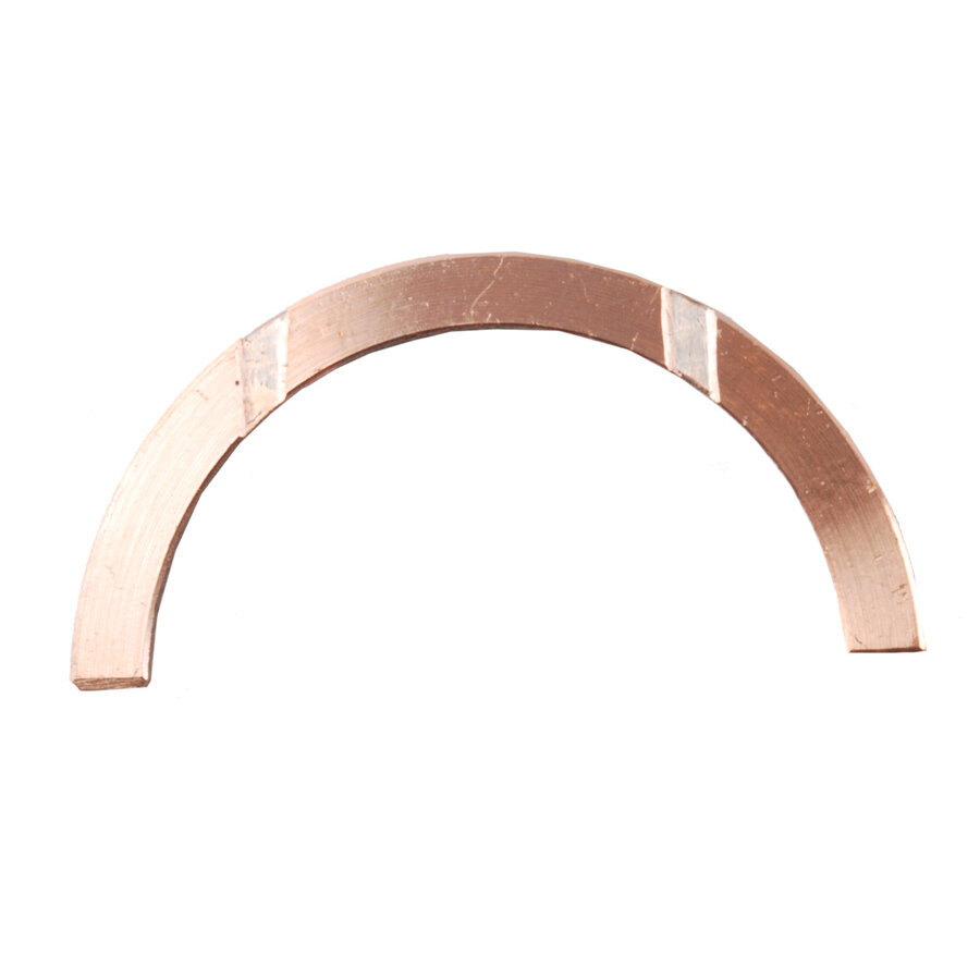 Полукольцо коленвала ВАЗ 2101, 2108 стандарт (2.310мм) 1шт DAIDO (ЗМЗ) сталебронзовое (артикул 2101-1005183-02)