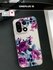 Чехол на OnePlus 15 / Ван Плас 15 с принтом Purple Blossoms, прозрачный