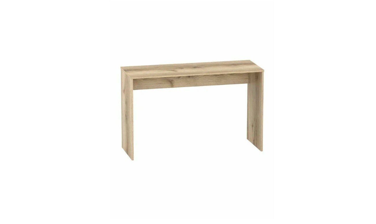 Компьютерный, письменный стол Блоссом прямой, 119х44.6х74 см, Дуб Делано