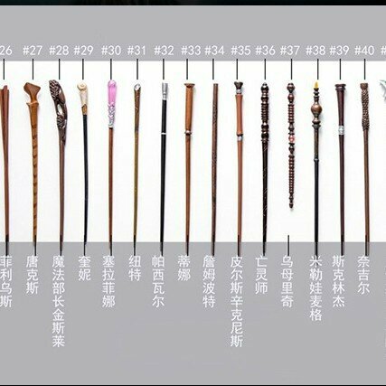 Волшебная палочка "Гарри Поттер", с металлическим стержнем, подарочный набор, смола