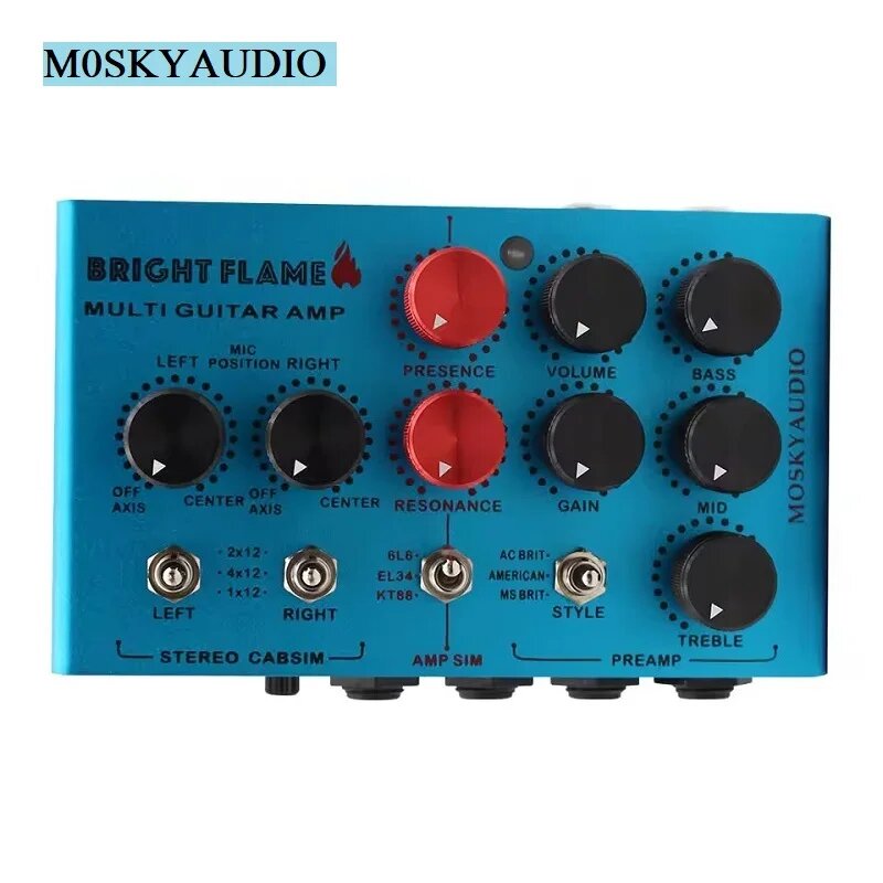 Mosky Bright Flame Многоэффектная педаль для гитары