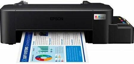 Принтер струйный Epson L121 (C11CD76414/C11CD76413) A4 черный