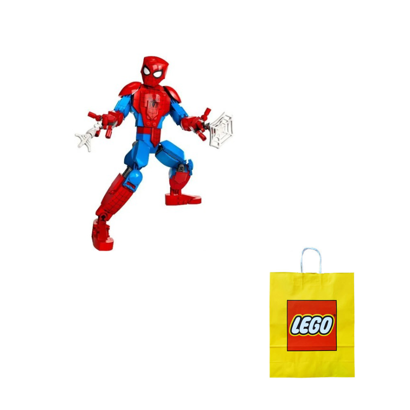 LEGO Super Hero Collection Человек-паук Кукла Утонченный Конструктор 258 шт. 76226