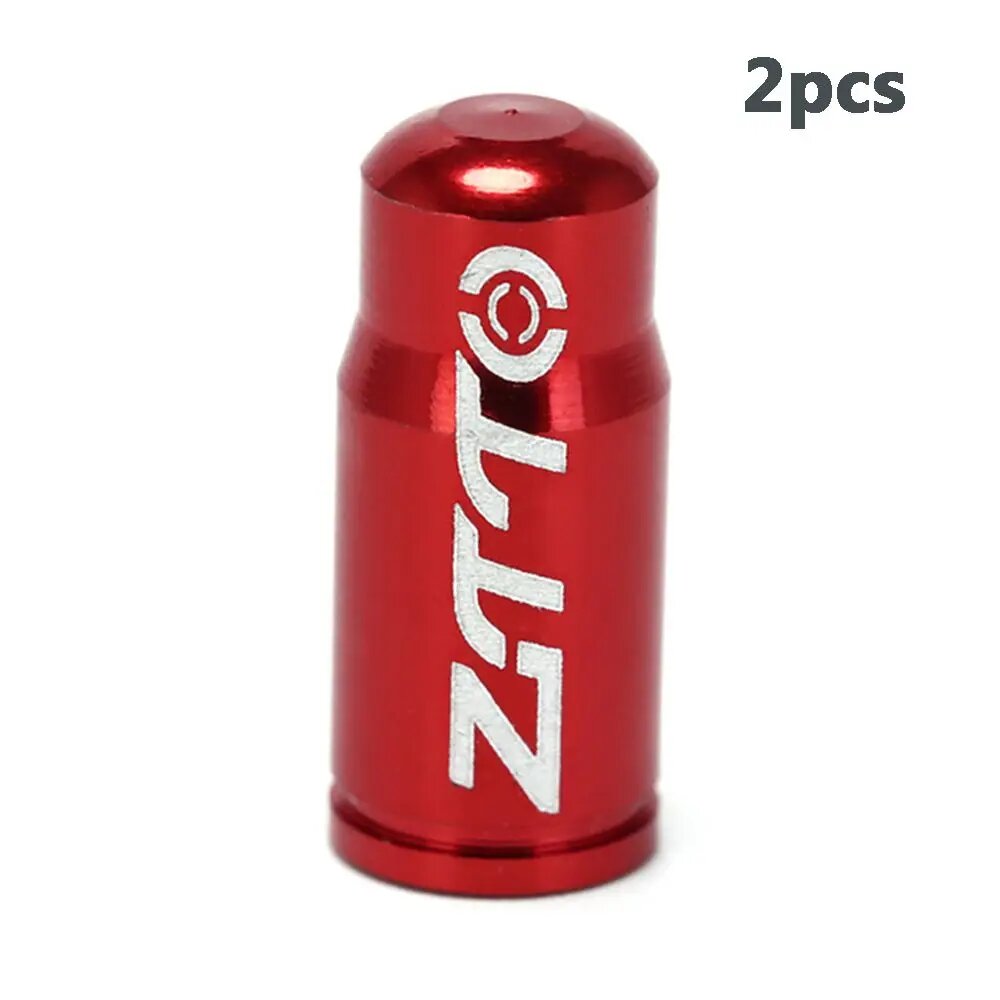 Крышки клапанов Presta для велосипеда, алюминиевый сплав, 2 шт. Красный, red