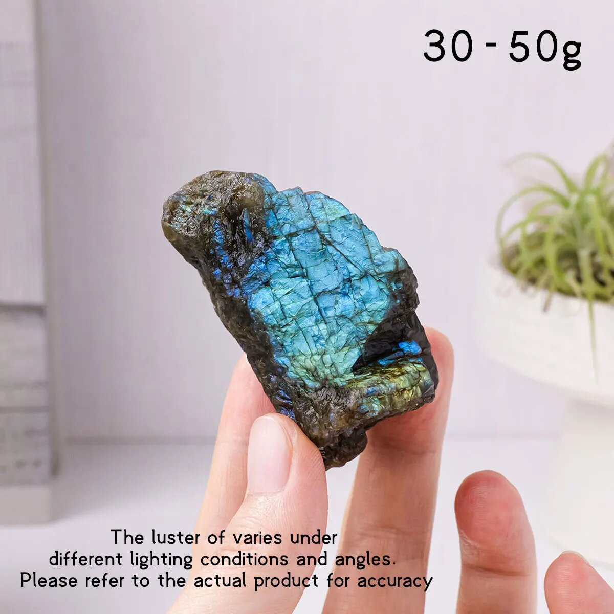 Необработанный лабрадорит, Runyangshi 30-50g