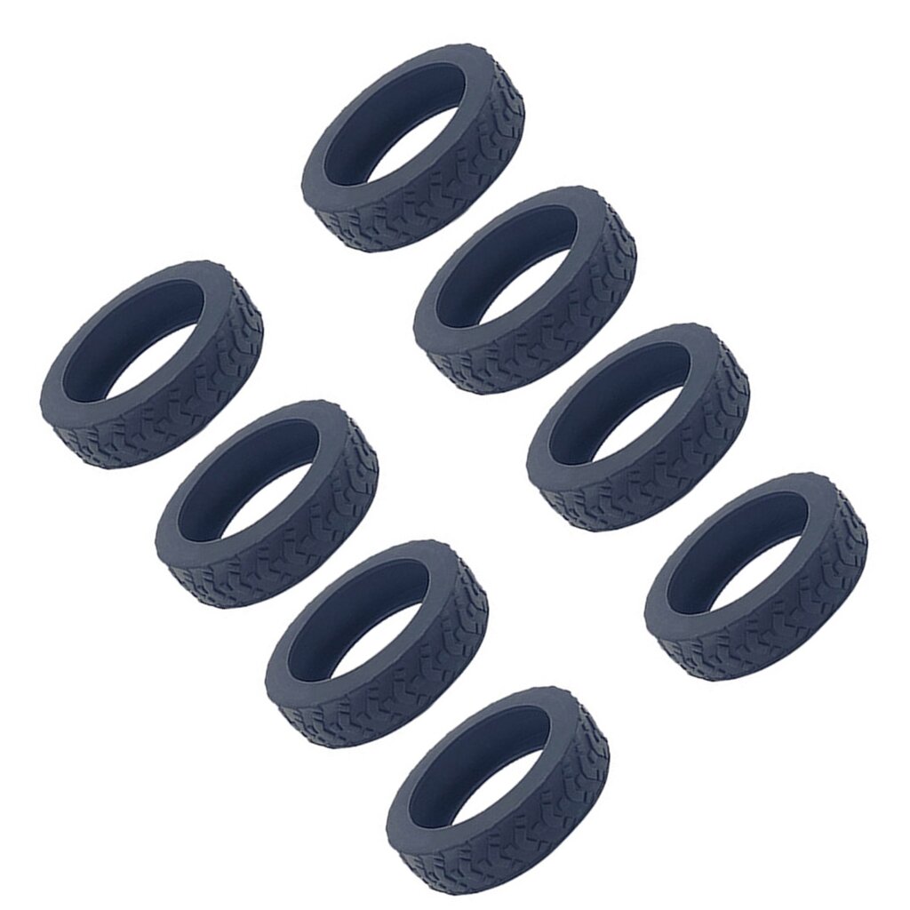 Усовершенствованные бесшумные резиновые накладки на колеса, Защитные устройства для колес багажа, снижающие уровень шума, Прочные багажные аксессуары для чемоданов