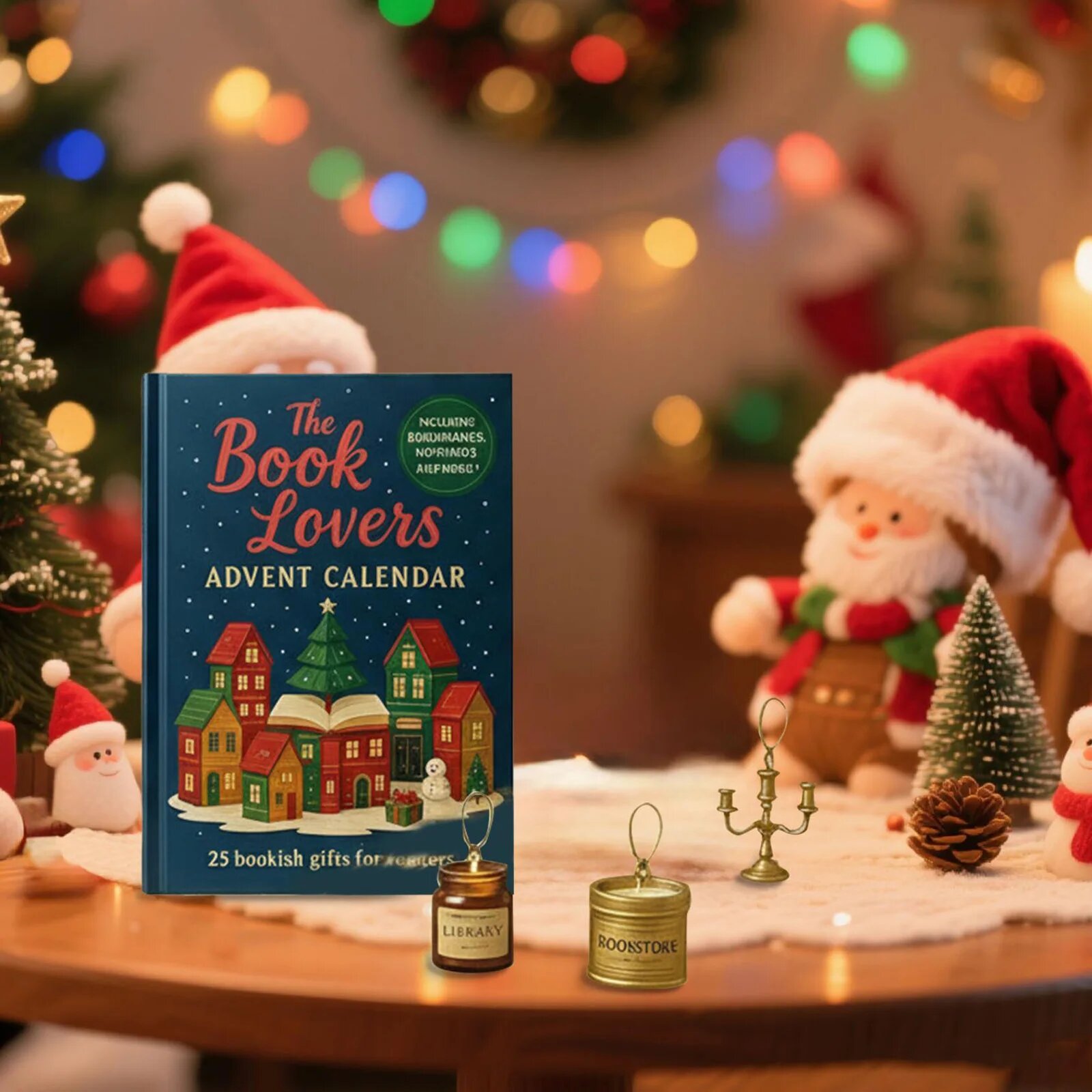 Рождественский адвент-календарь для любителей книг