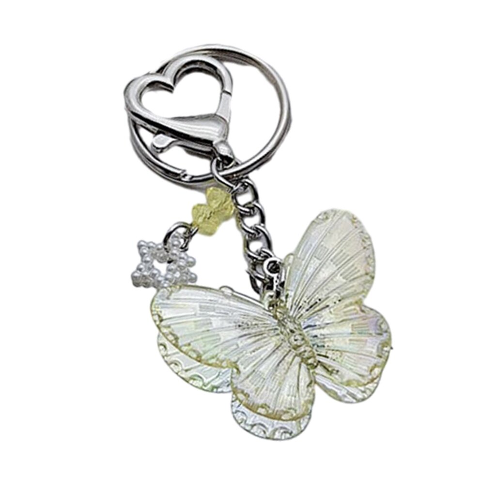 Элегантный брелок для телефона в форме бабочки и звезды