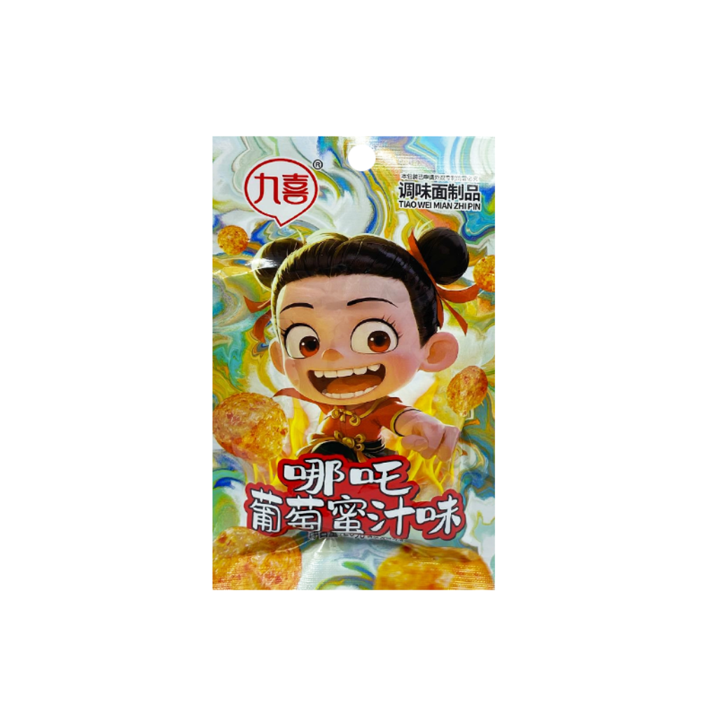 Снек соевый Jiuxi со вкусом виноградно-медовых фрикаделек 20 г, Китай