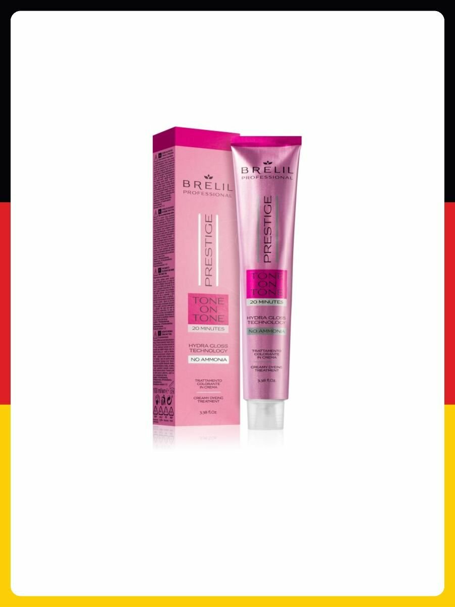 Краска для волос Brelil Professional Tone On Tone Hair Color 0.20 Moonlight Pea, 100 мл