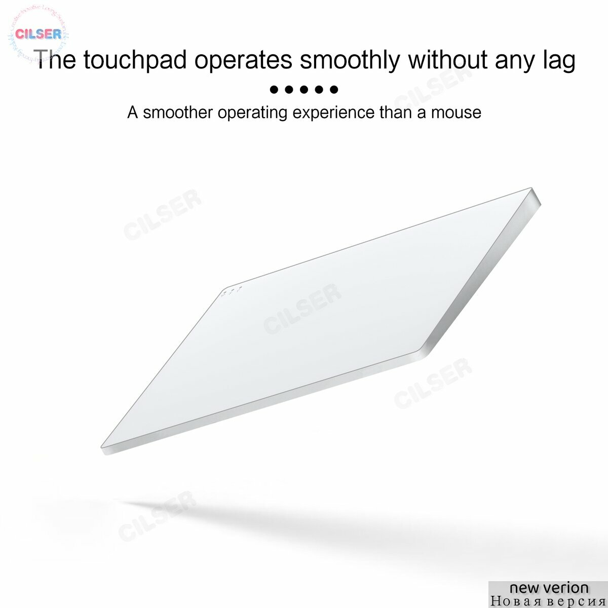 Трекпад Magic Trackpad, для Mac OS и Windows, эргономичный, Трёхрежимная беспроводная клавиатура(USB2.4+BT3+BT5)