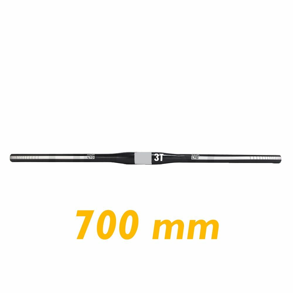 3T руль MTB Высококачественный знаменитый карбоновый , плоский или подъемный, 31,8x700 720 740 мм