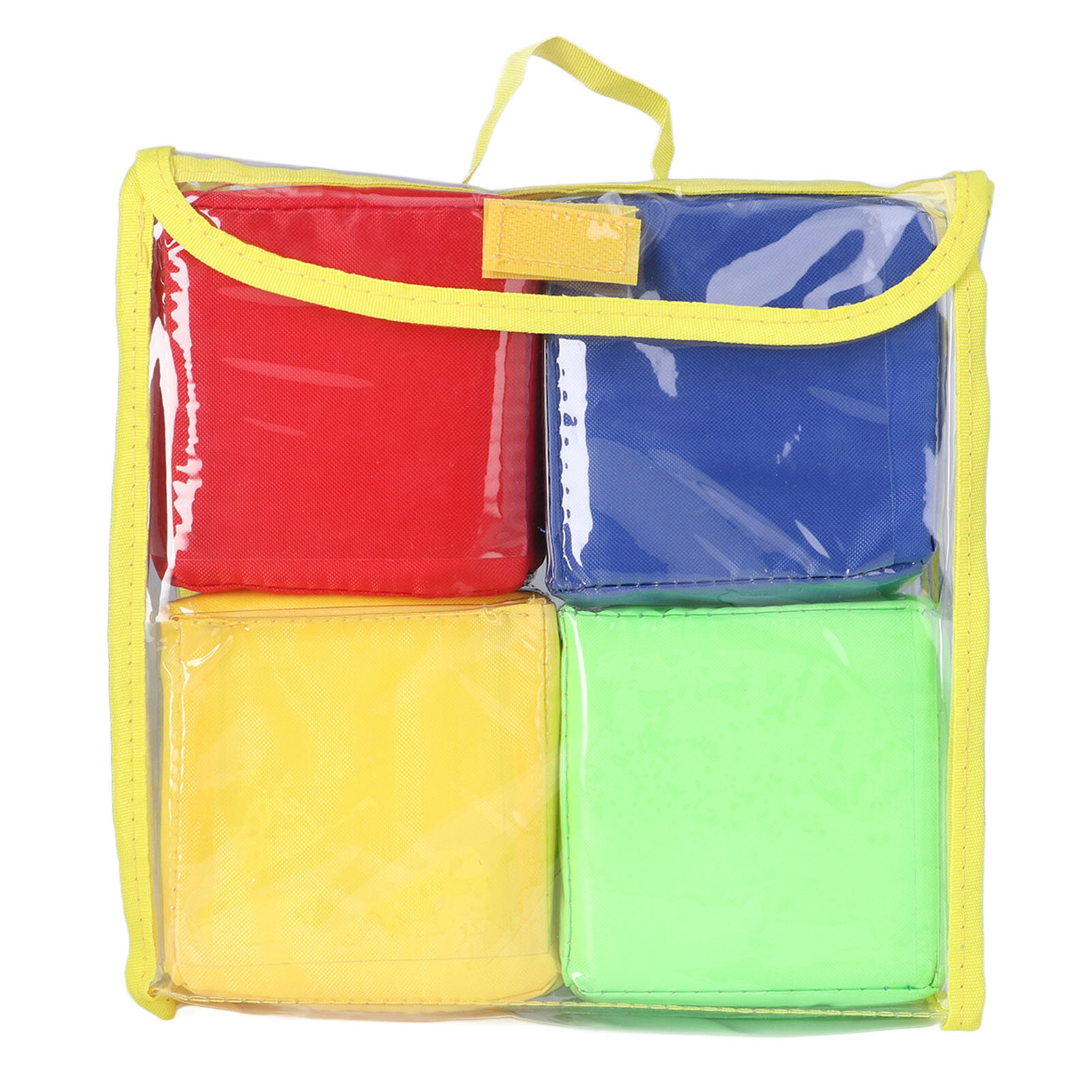 4pcs Kids Educational Dice Toy PVC Parent Child Interaction Stacking Blocks Teaching Aids