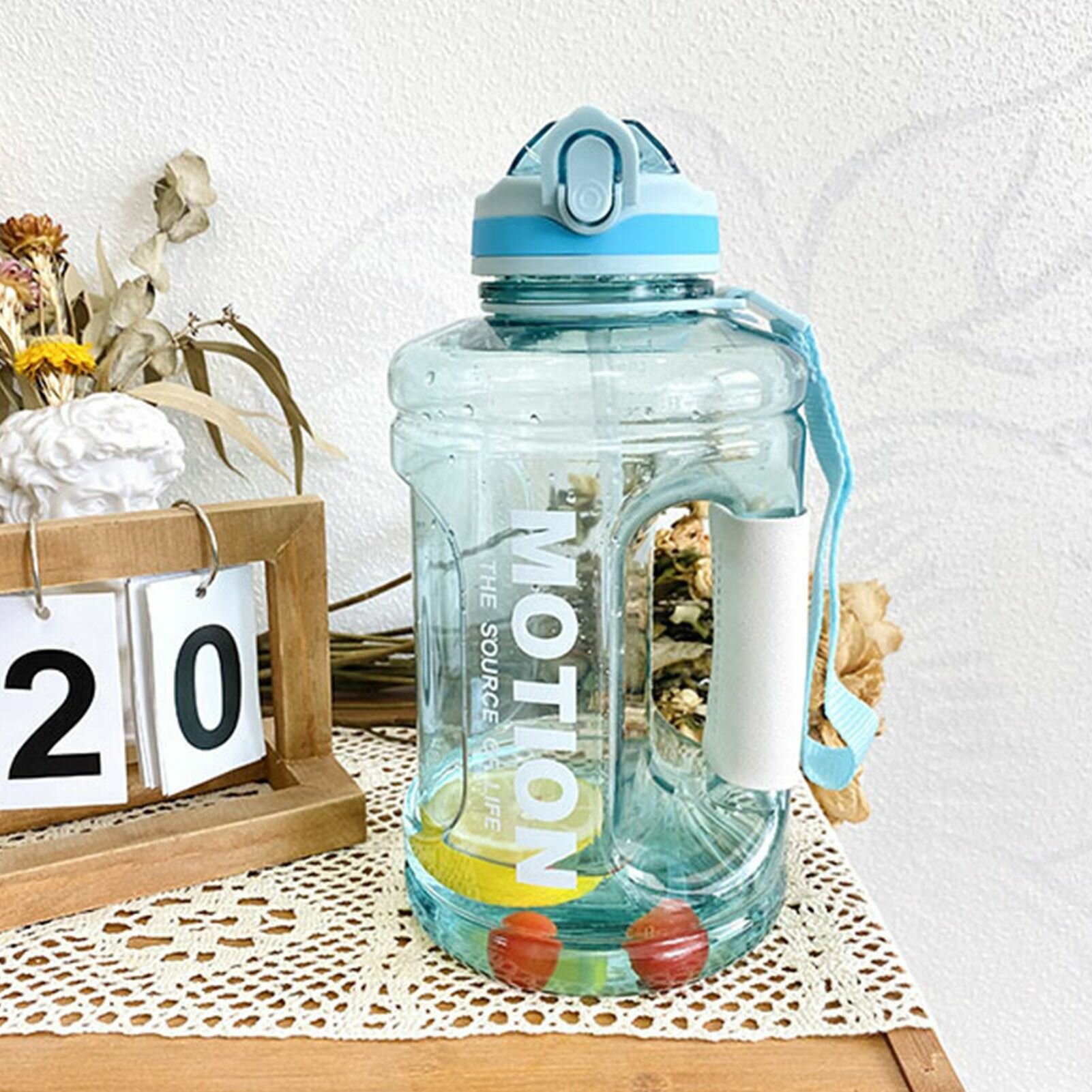 1500 мл большая вместительная спортивная бутылка для воды, портативные весы, маркировка, крышка, соломенная чашка, уличная бутылка для хранения воды для фитнеса, зеленая