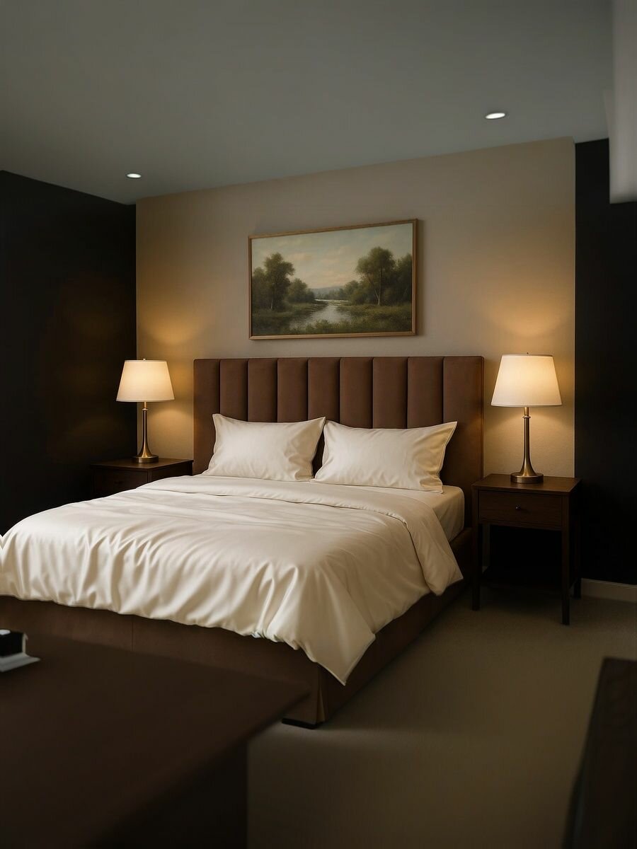 Кровать двуспальная 160х200, Лети, с подъемным механизмом и ящиками для хранения белья, Шоколадный цвет