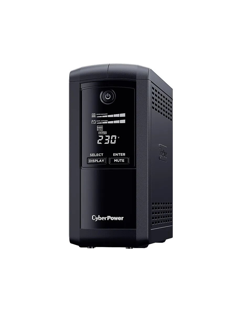 ИБП VP700ELCD 700VA 390W, 4хSchuko, USB 2xRJ11-RJ45 RS232