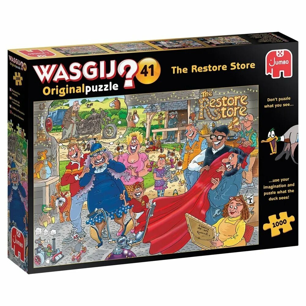 Пазл Jumbo 1000 деталей, элементов: Wasgij. Восстановить магазин (Wasgij Original)
