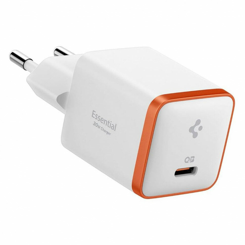 Сетевое зарядное устройство Spigen ArcStation Essential Wall Charger 30W (ACH08449) White