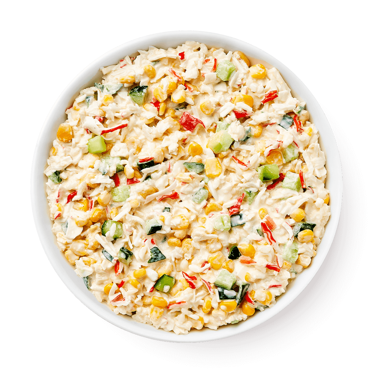 Салат «Из Лавки», с крабовыми палочками, мега-порция, 600 гр