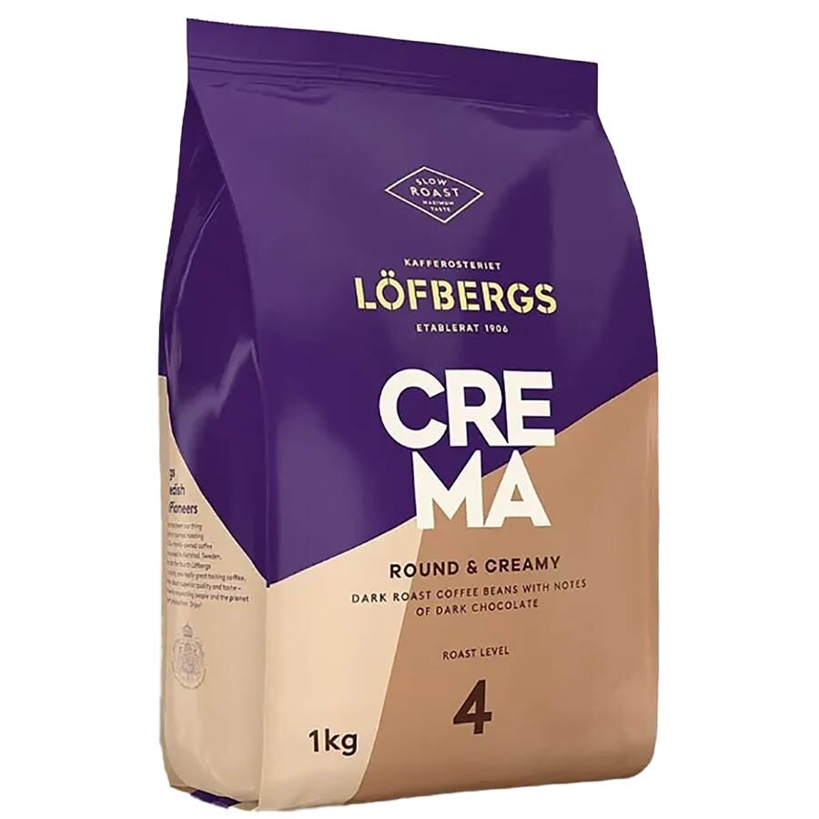 Кофе в зернах Lofbergs Crema 1 кг