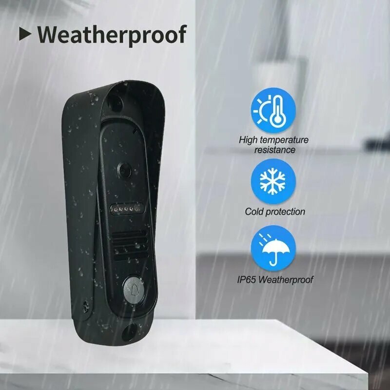 Беспроводной видеодомофон IP65 — фото 1