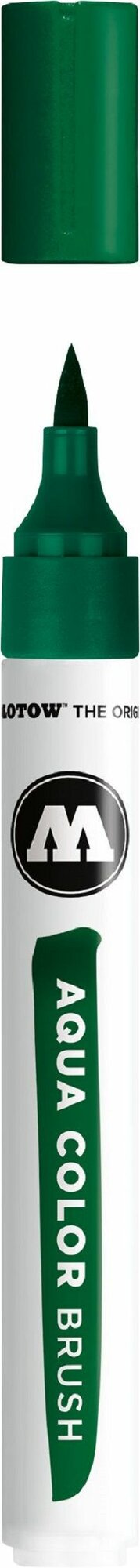 Маркер на водной основе Aqua Color Brush dark green 727215