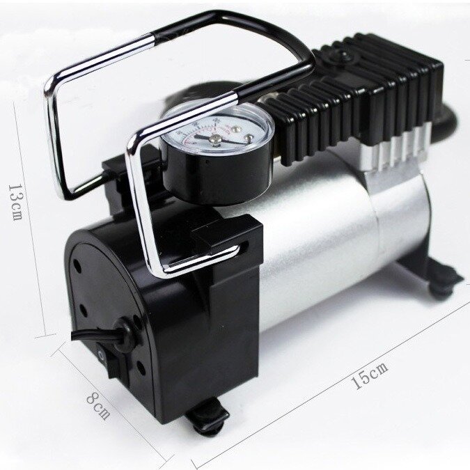 Компрессор Euro Lift, 50л/мин, аналоговый манометр, питание от автомобильной сети 12В