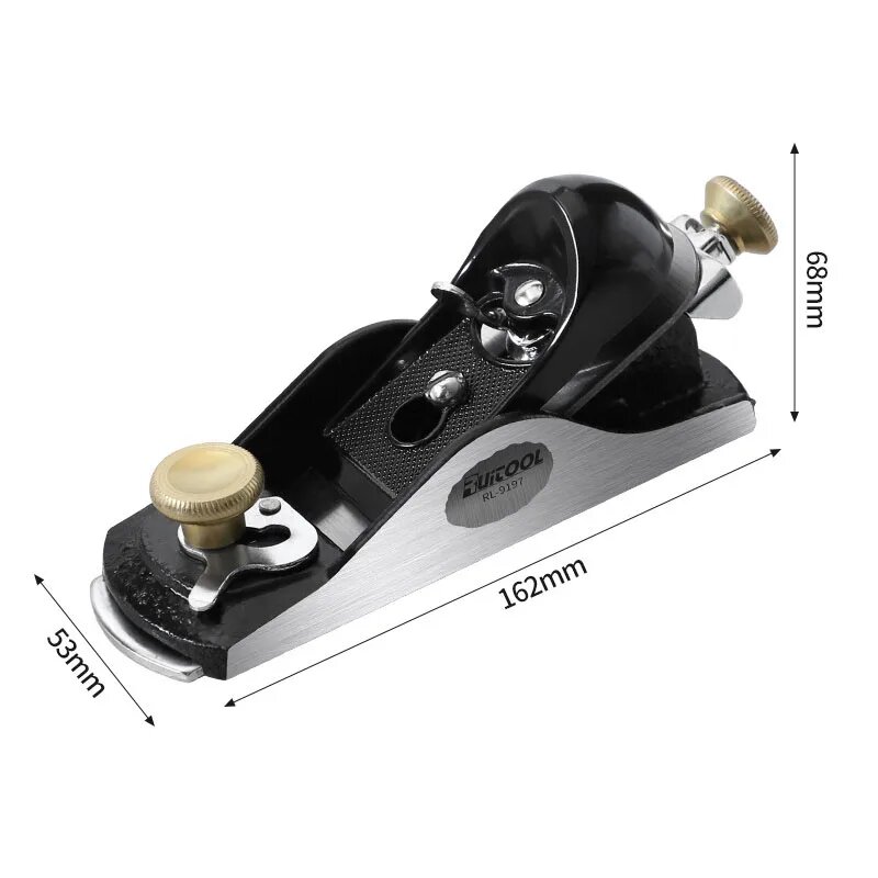 Маленькие ручные рубашки T10 Рубанок для деревообработки Специальная обрезка древесины Ручной строгальный станок Портативный ручной строгальный станок с регулируемой фаской