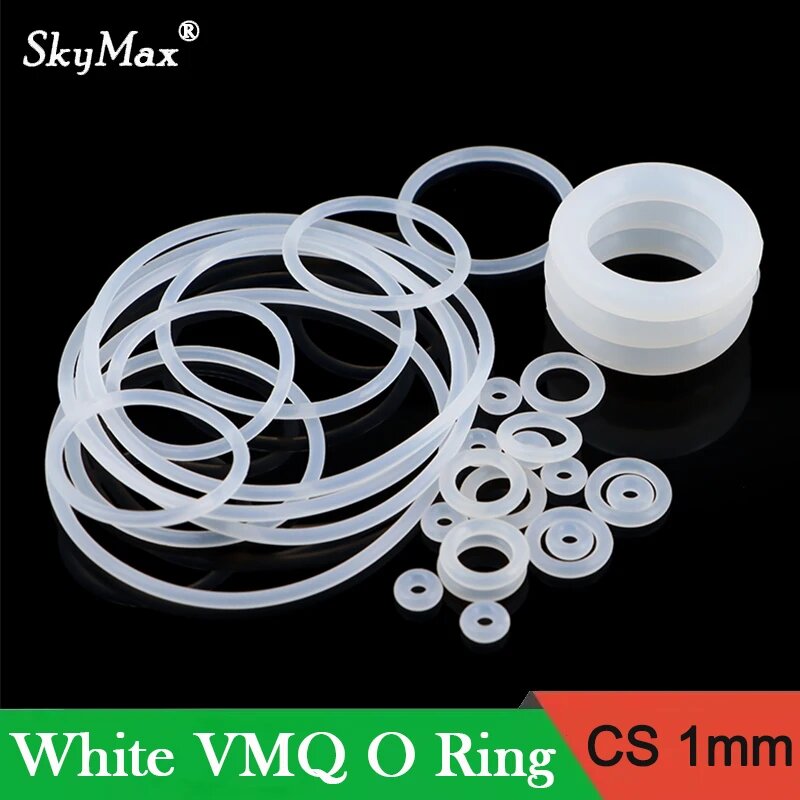 Силиконовые уплотнительные прокладки CS 1,0 мм OD 3mm ID 1mm, 10Pcs