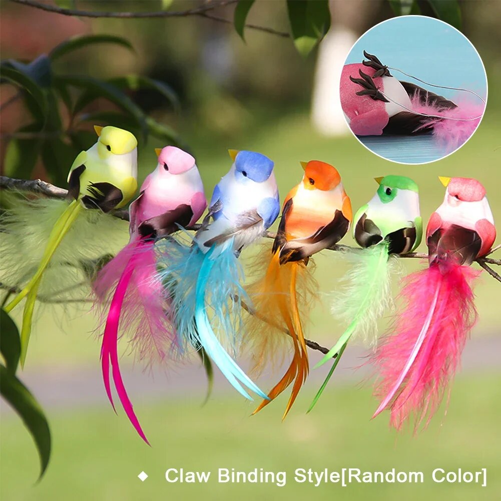 Искусственные птицы из пенопласта Claw Random