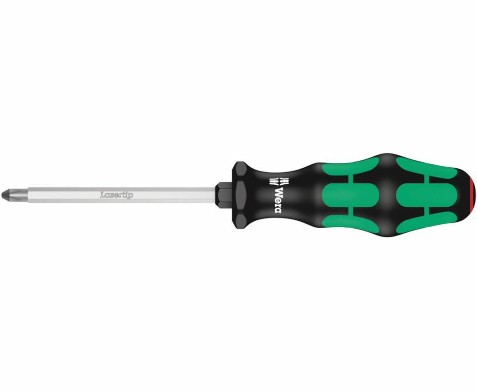 Крестовая отвертка Wera 008751 PH #1 x 80 мм Kraftform Plus SK / 05008751001 WERA / 6325 0001 Fplus