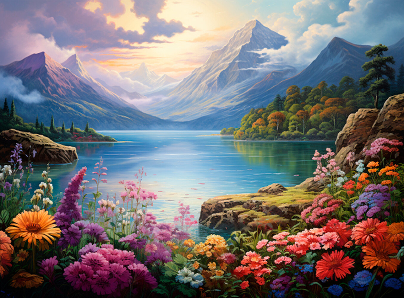 Картина по номерам Paintboy GX46429, холст на подрамнике, 40x50 см