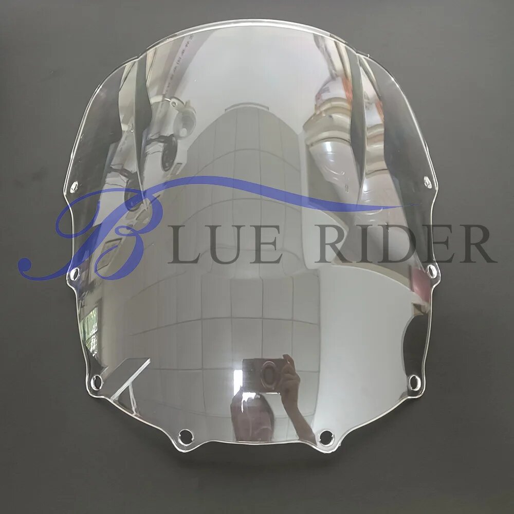 Универсальное ветровое стекло мотоцикла для Kawasaki ZZR400 ZZR600 1993-2007, ветровые Белый, Clear
