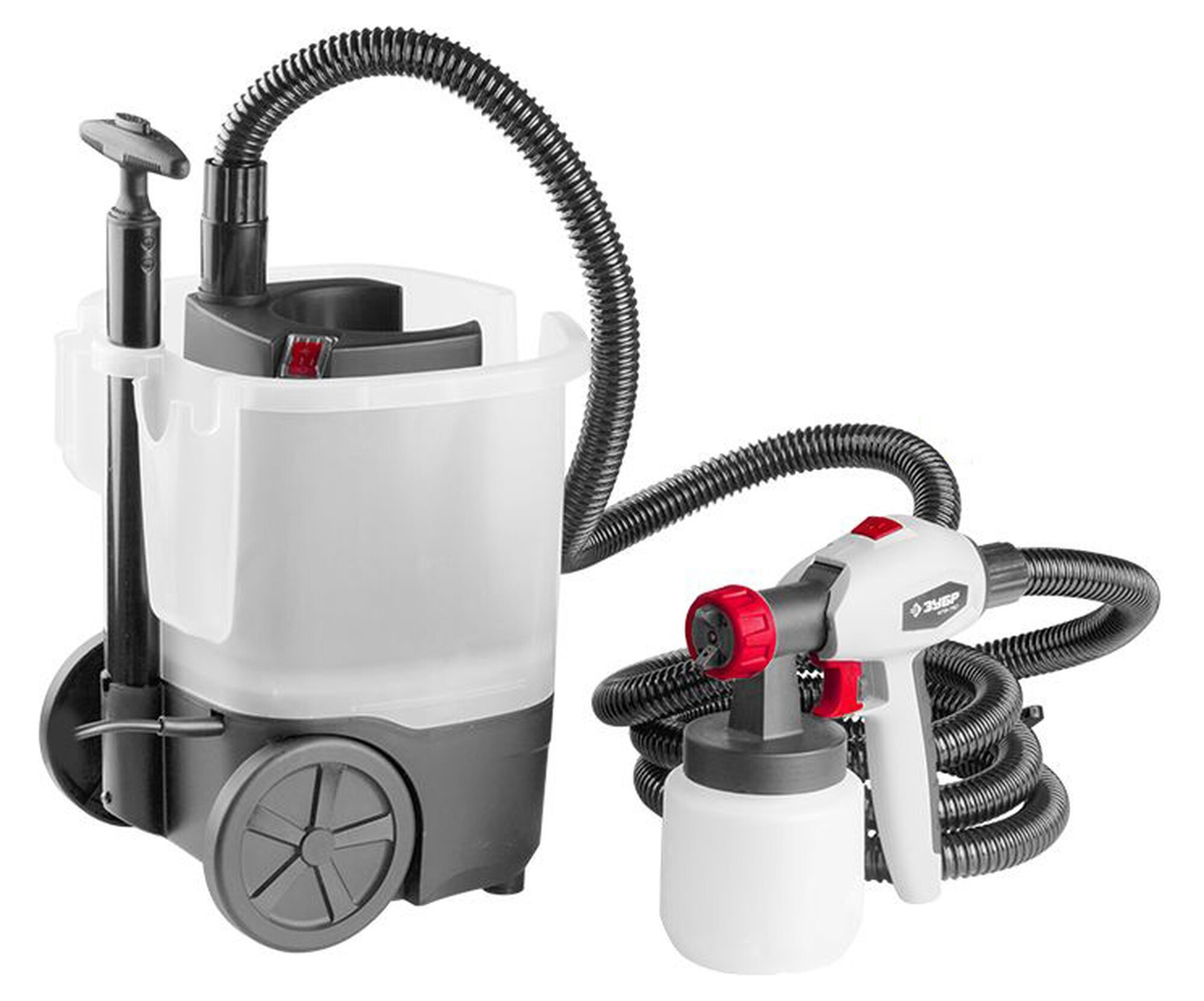 Краскопульт ЗУБР КПЭ-750, мощность 750Вт, высокая производительность