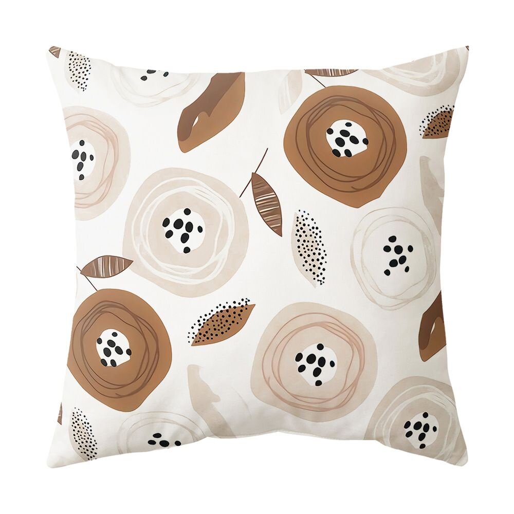 Morandi вдохновленный наволочка из мягкого фланели для элегантного домашнего уюта, цветочный принт