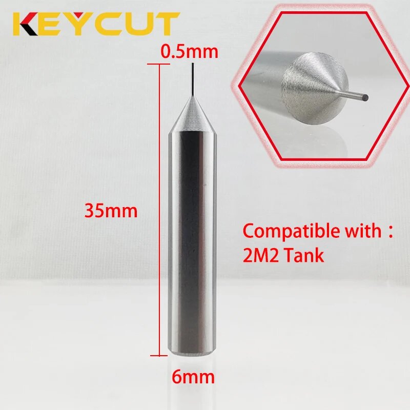 2M2 танк Key Machine 0,5 мм зонд из твердого сплава для ключей от дома послепродажный слесарный инструмент