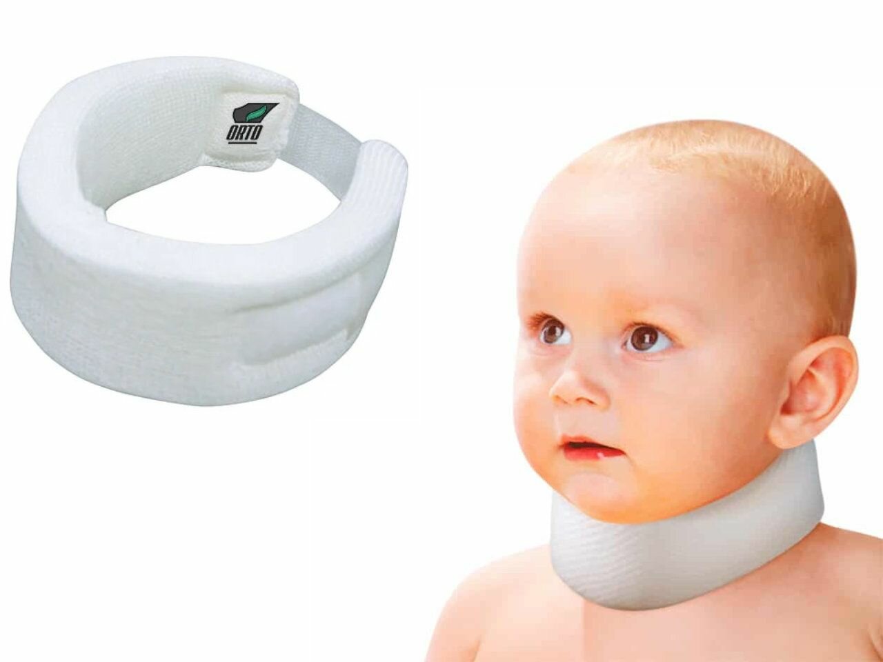 Бандаж шейный для детей (воротник Шанца), высота 4,5см, длина 31см