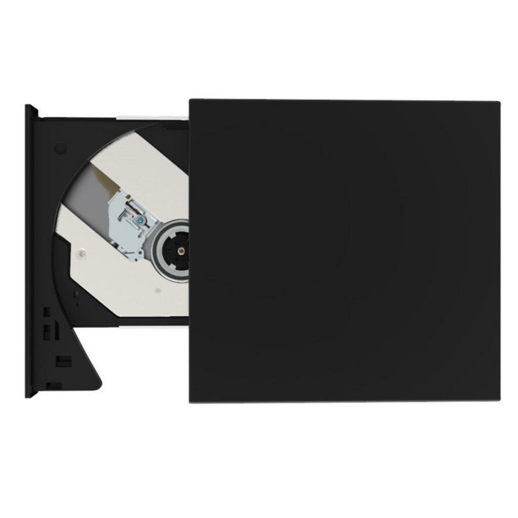 Внешний DVD-привод USB 3.0 Type-C, Черный