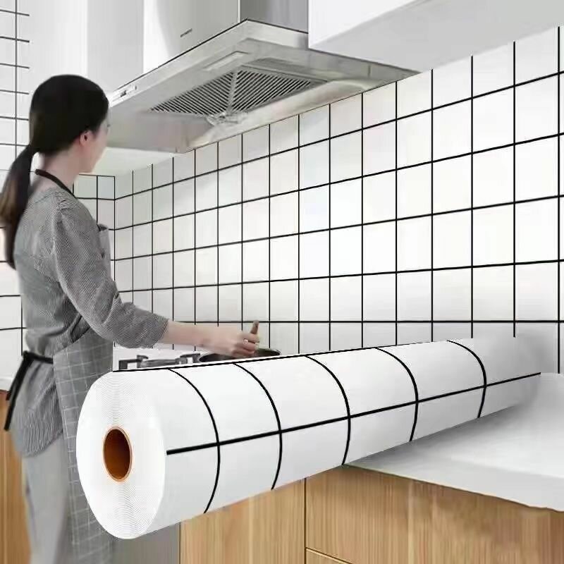 Самоклеющаяся пленка для мебели / Фартук экран для кухни на стену / Мрамор Изумруд 60cm*1M
