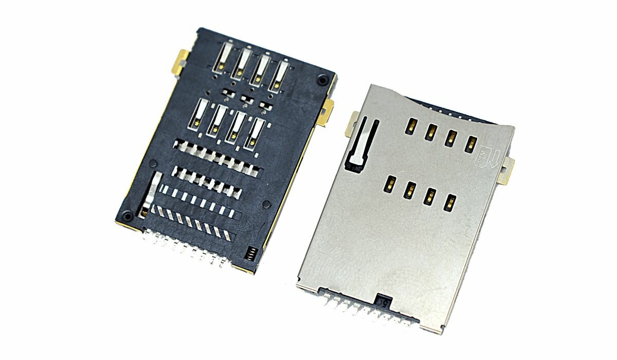 Коннектор SIM-карты (сим), mmc коннектор для China (S120)