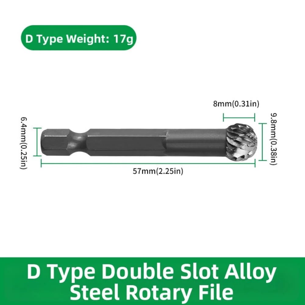 Набор борфрез DAZZLEEX для металла, дерева и пластика DX1009