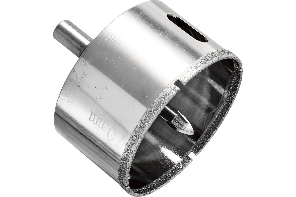 Коронка алмазная по стеклу с центрирующим сверлом, 70 мм, TORGWIN