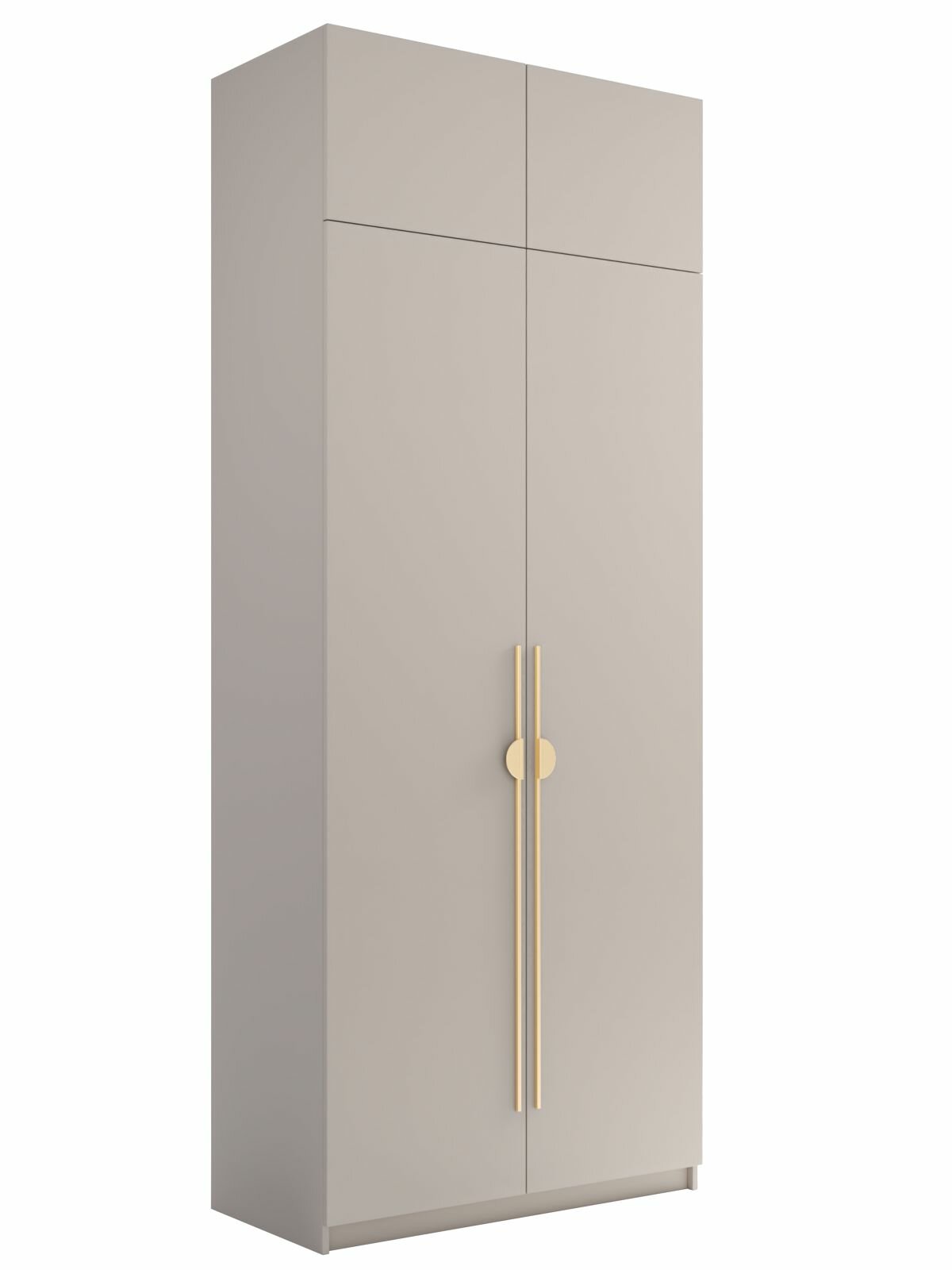 Шкаф для одежды распашной Lorena Gold 260 см х 70 см х 50 см