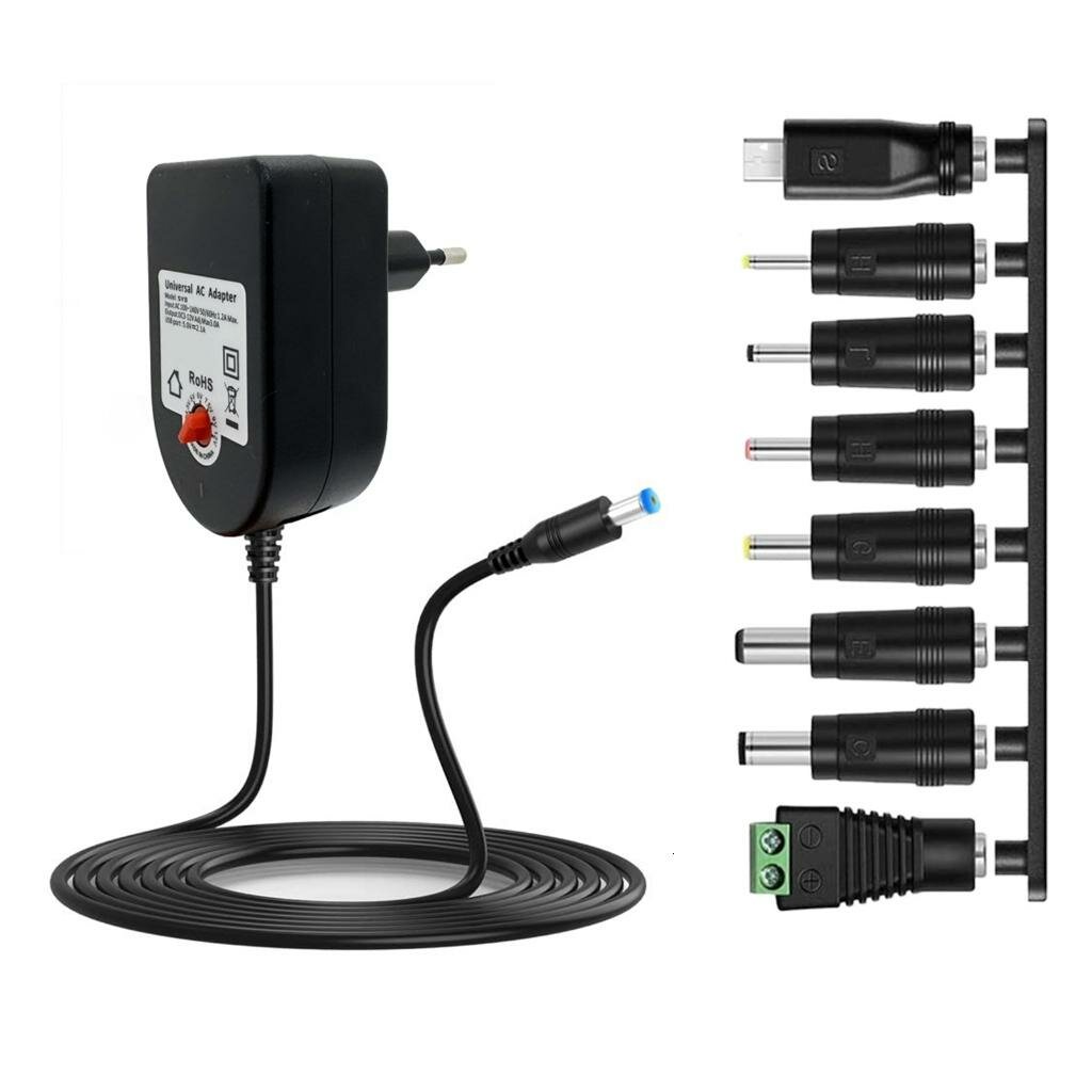 Импульсный источник питания европейского стандарта мощностью 36 Вт + 8 адаптеров