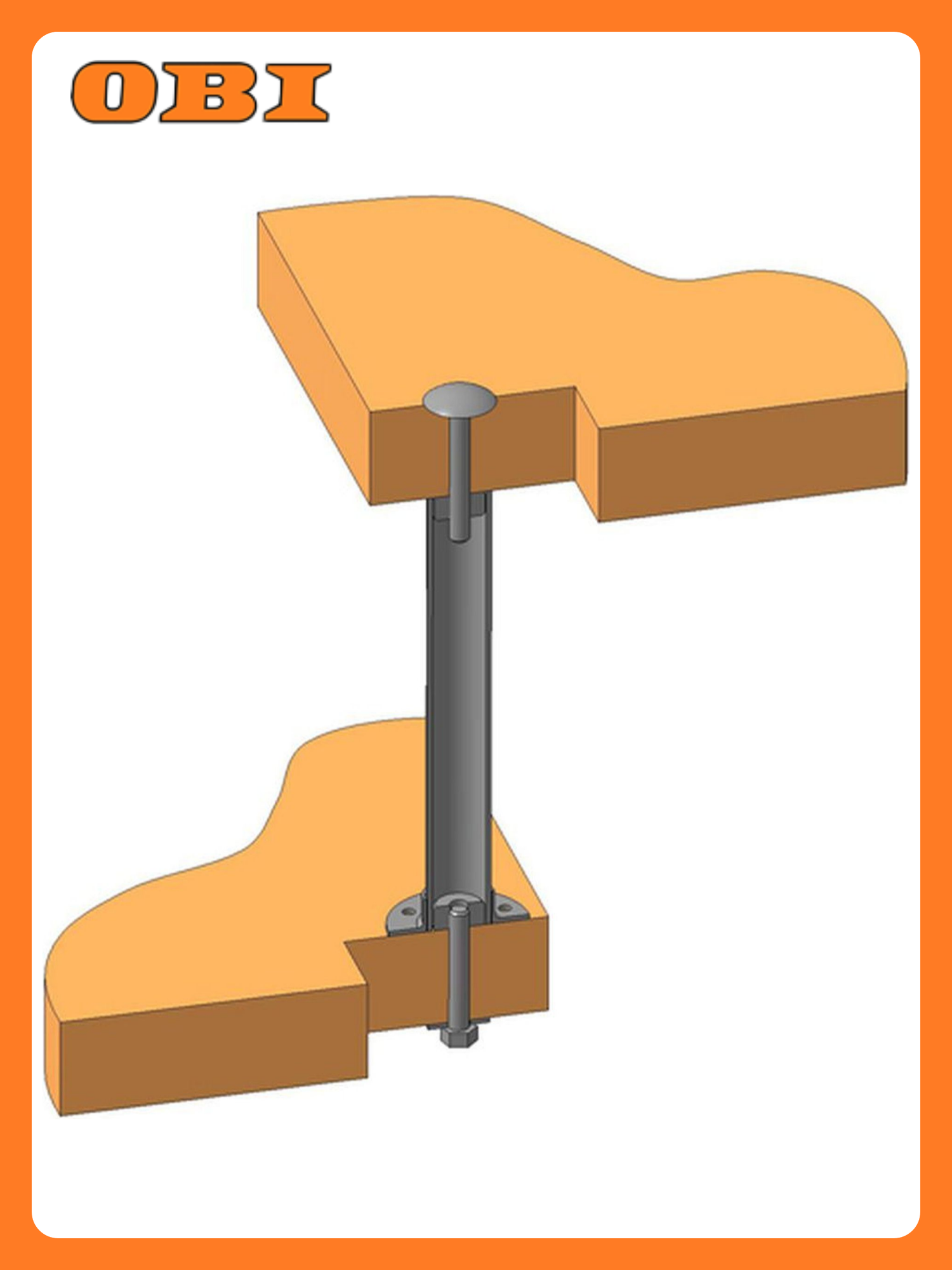 Больц 25х290 мм сталь