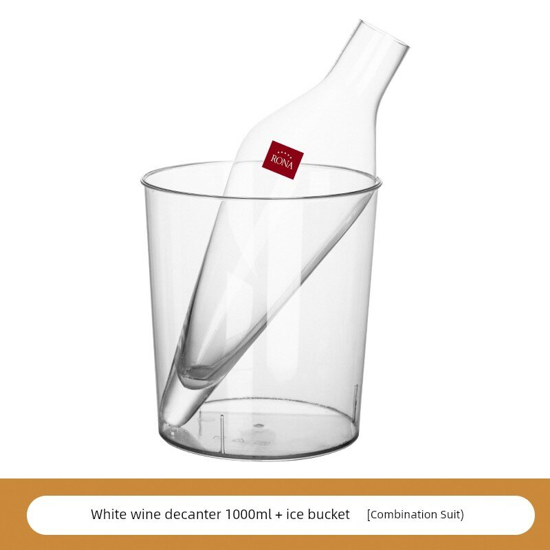 Графин из белого винограда можно поставить в ведро для льда. Год красного вина и шампанское очень подходит. Графин для