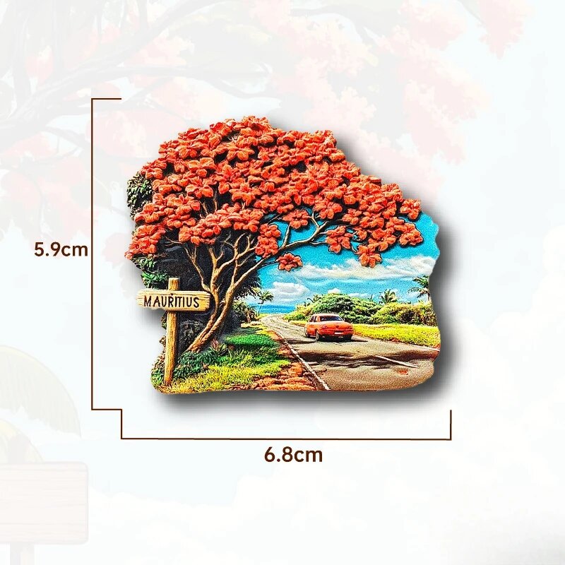 Магнит на холодильник BearPaw Mauritius