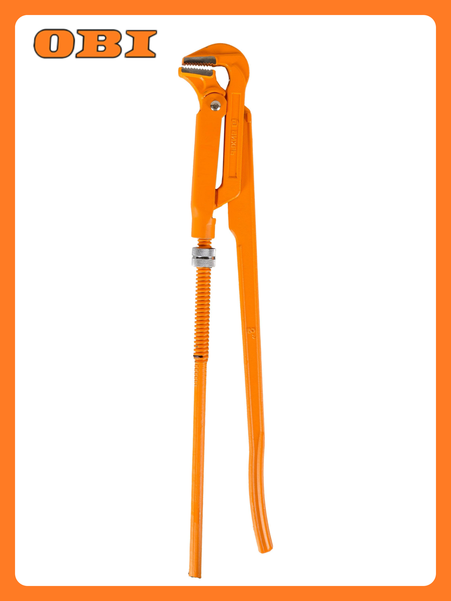 Ключ трубный вихрь 73/6/9/2, рычажный, углеродистая сталь, длина 500мм