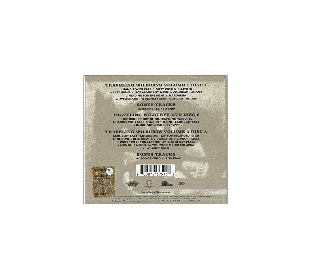Диск The Traveling Wilburys - Traveling Wilburys Collection 2 CD/DVD Combo (3 CD)